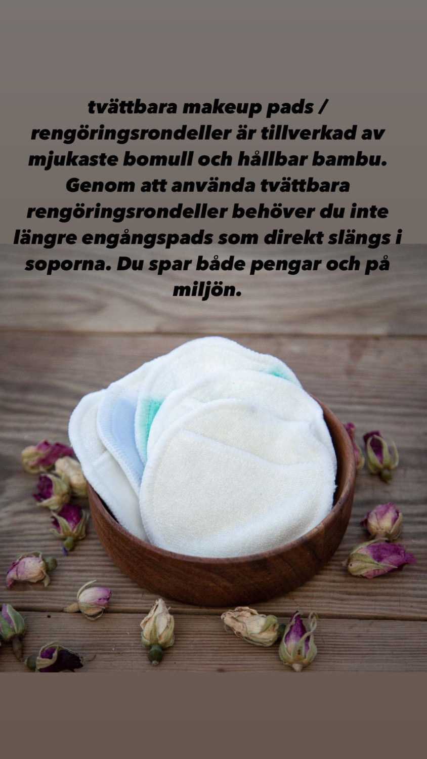 Washable Makeup Pads – Care of scandinavia